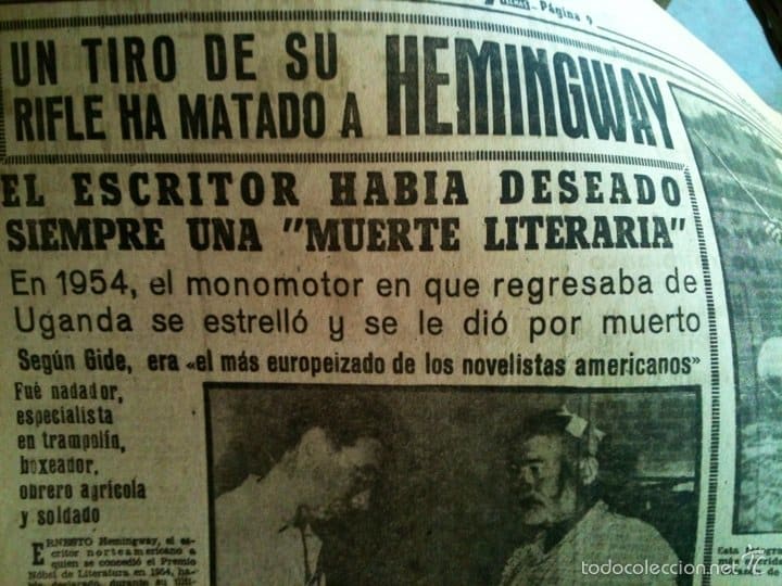 "Mi Hemingway personal", un encuentro de Gabriel García Márquez